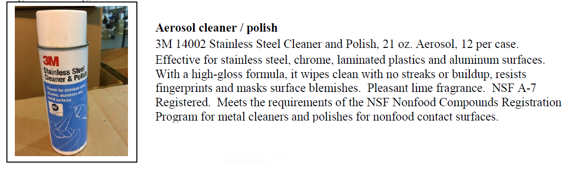 Rust Removal, Cleaning and Re-Passivation.