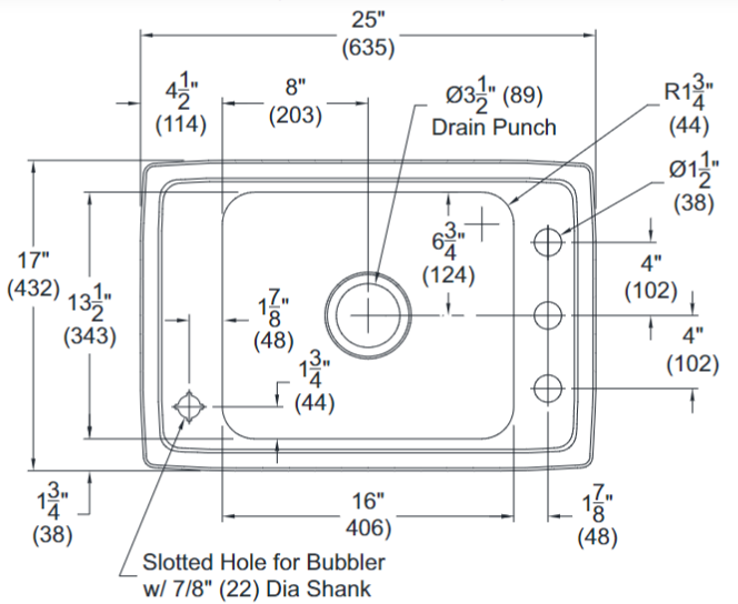 Acorn-Sinks Model Number Breakdown